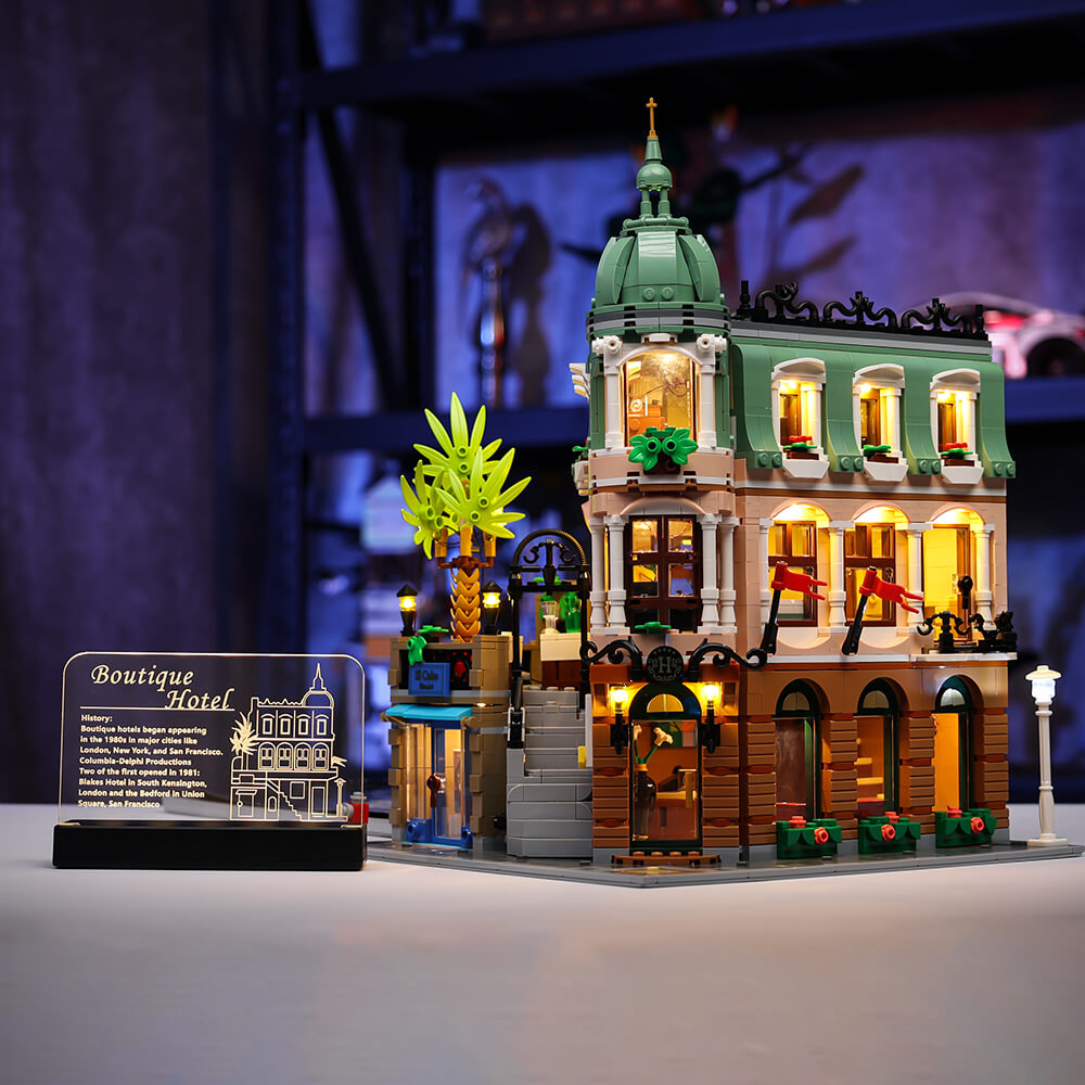 LEGO Nameplates with LED to Showcase Your Builds – LeLightGo
