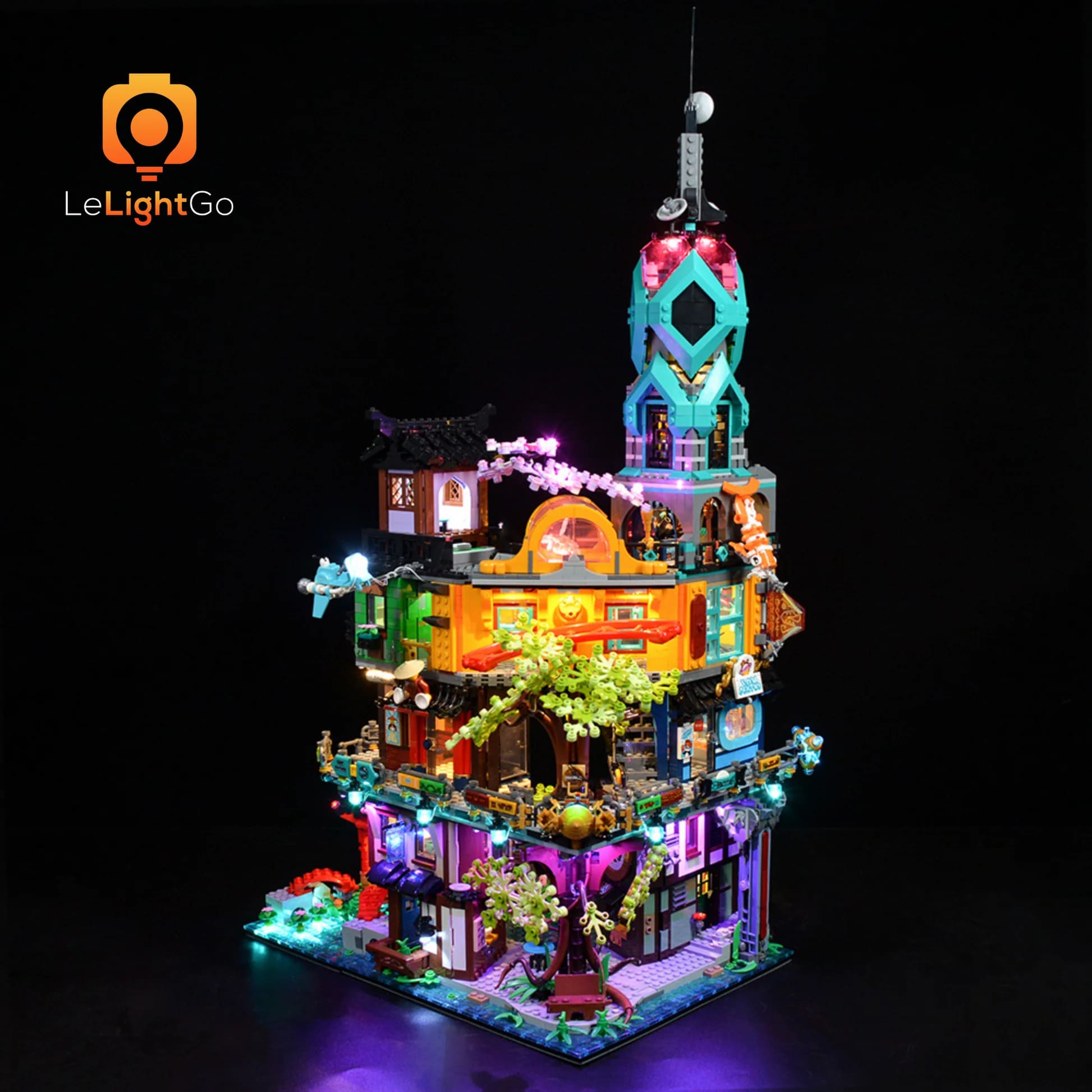 LEGO Ninjago Light Kits Illuminate Ninja World | LeLightGo
