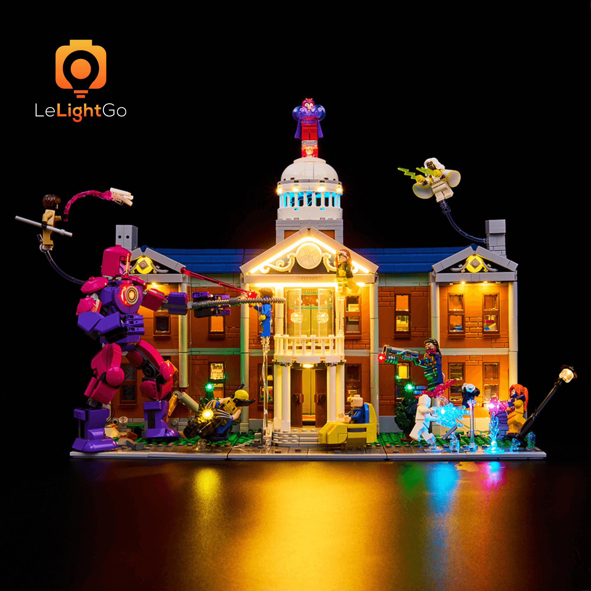Light Kit For X-Men: The X-Mansion 76294 – LeLightGo