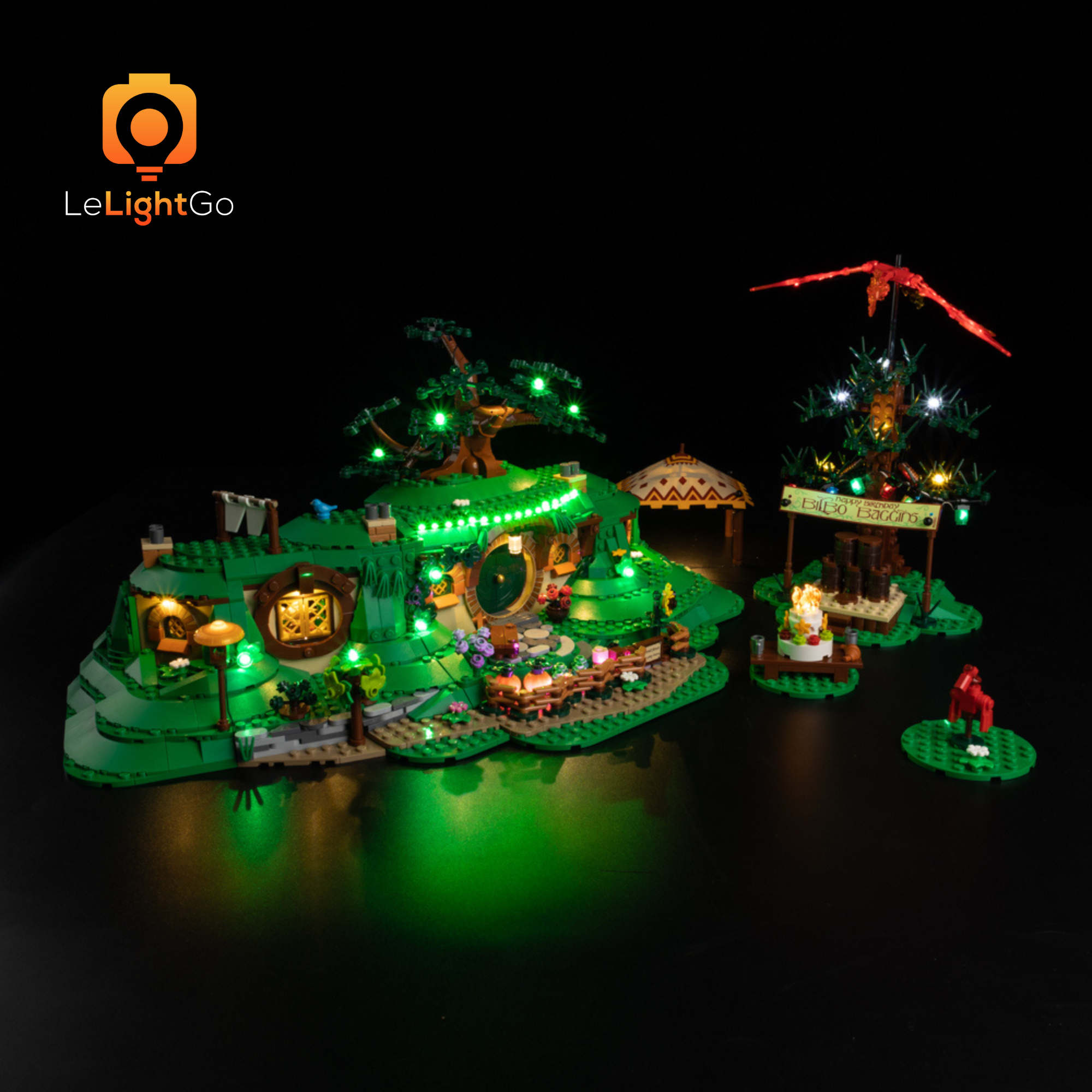Light Kit For The Lord of the Rings: The Shire 10354 – LeLightGo